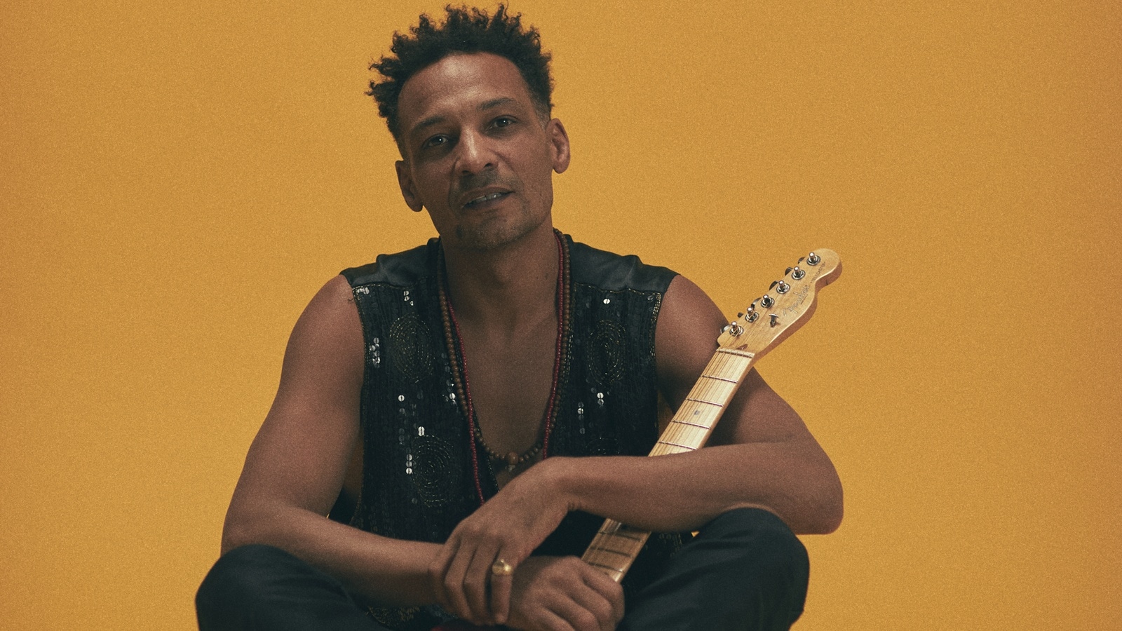 French-Caribbean musician David Walters performed from his latest album ...