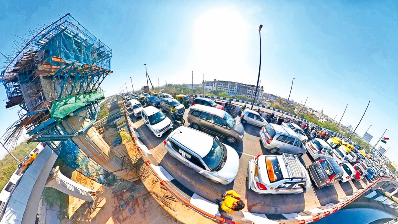 Barapullah flyover phase 3 project: Got nod to fell trees, work will ...