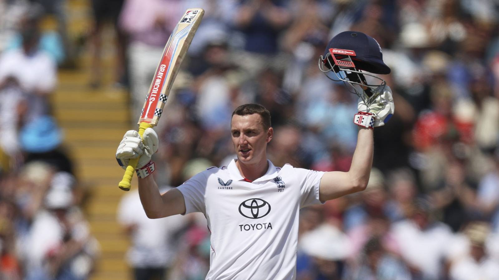Harry Brook scores his 9th Test century after being dismissed on 99 at ...
