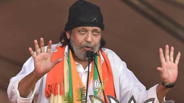 BJP leader Mithun Chakraborty counters Mamata Banerjee’s migrant claims ...