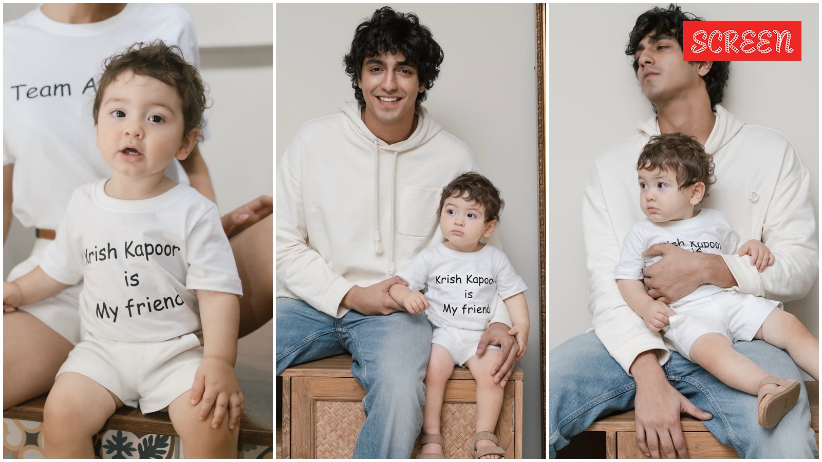 Saiyaara star Ahaan Panday’s nephew River is his biggest cheerleader ...