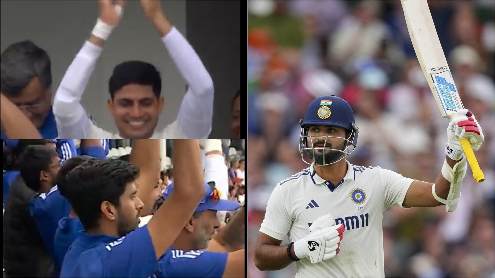 WATCH: Akash Deep scores maiden Test half century, India dressing room ...