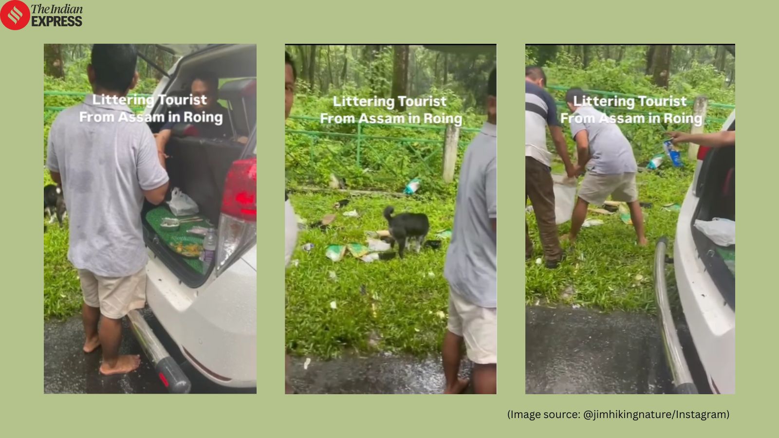 ‘Roing is not your dustbin’: Arunachal local confronts littering ...