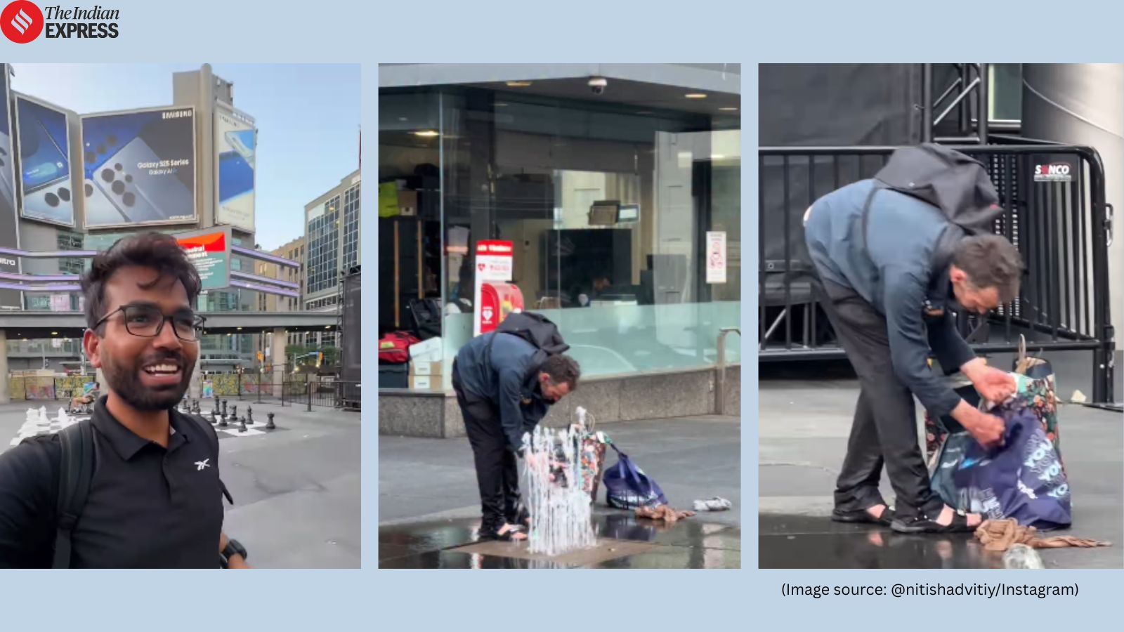 ‘Poverty in Canada’: Indian YouTuber films man washing clothes under ...