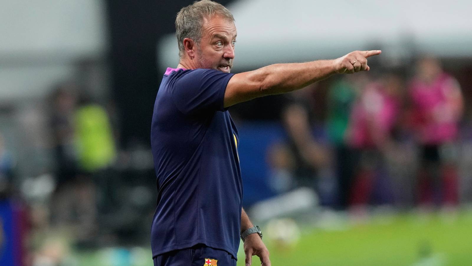 Why was Barcelona coach Hansi Flick handed a one-match ban by UEFA ...