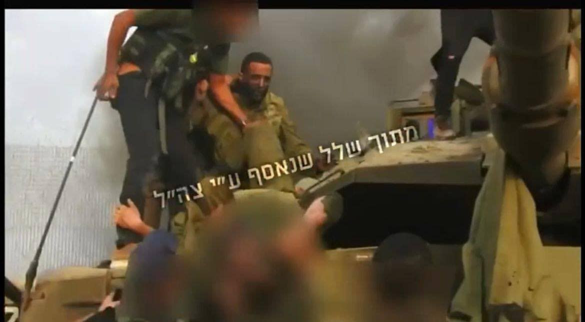 Family of Israeli hostage releases new visuals showing his capture ...