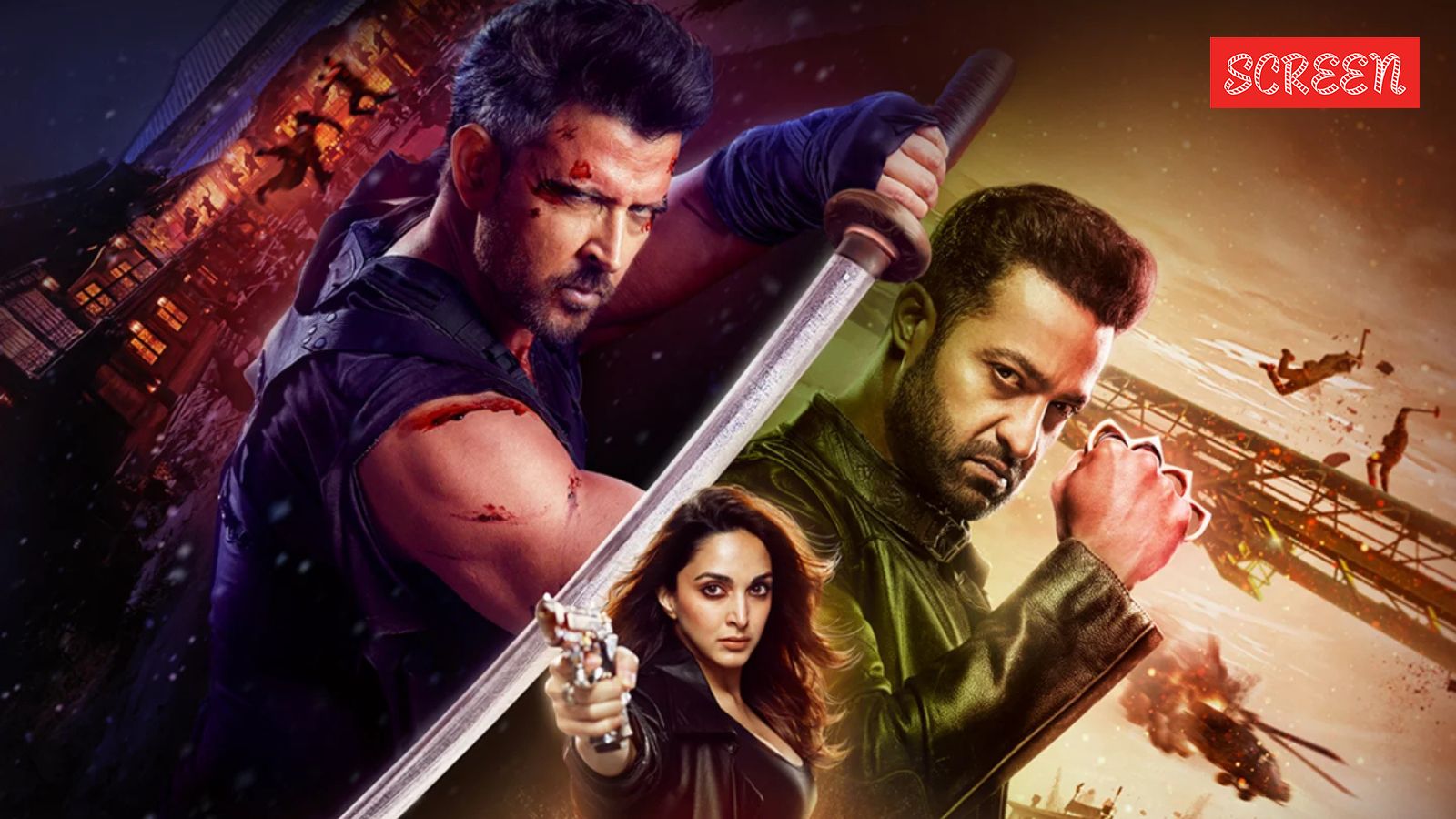 War 2 box office collection day 1 early report: Hrithik Roshan, Jr NTR ...
