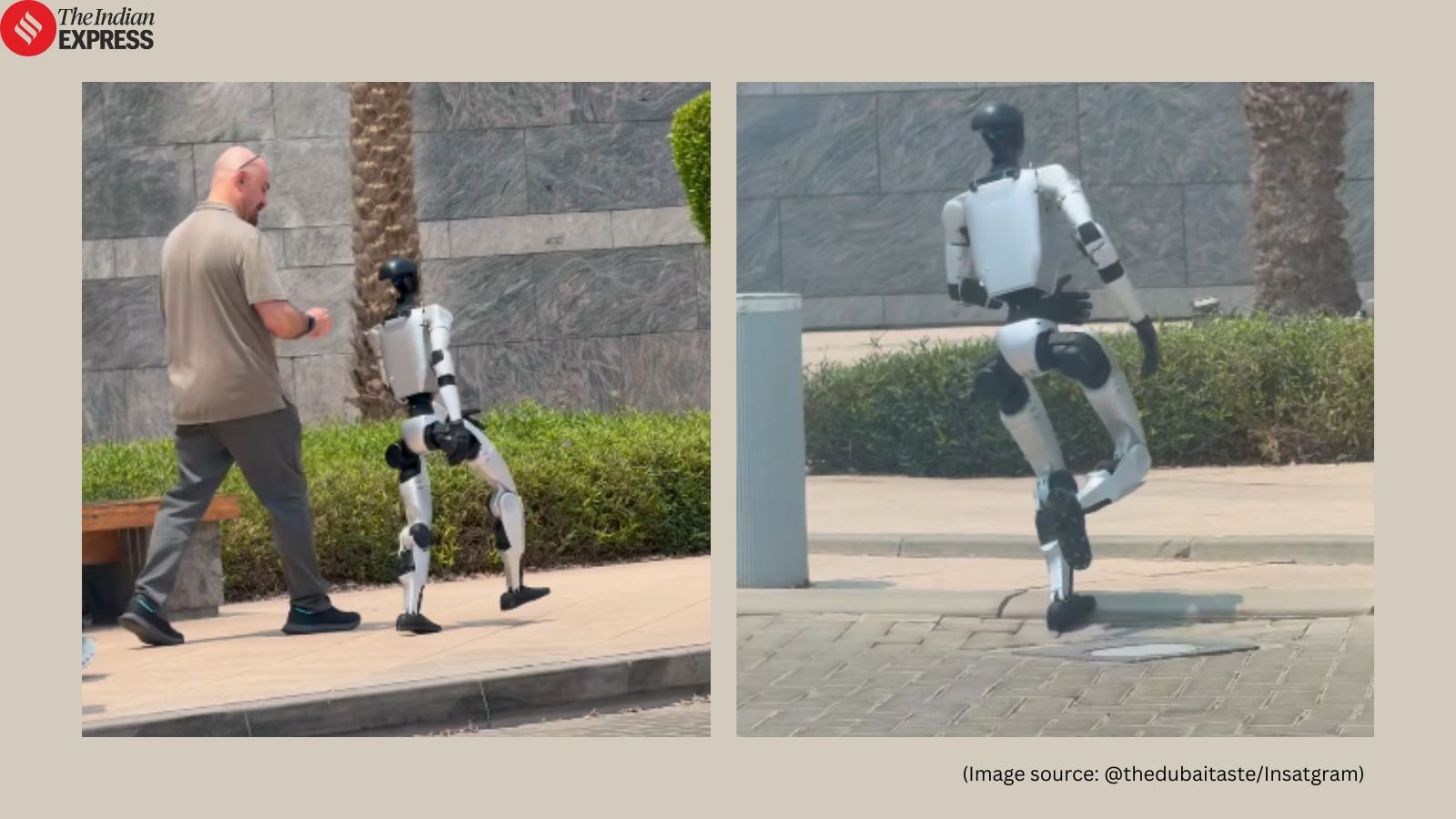 Humanoid robot seen running near Dubai’s Emirates Tower; triggers viral ...