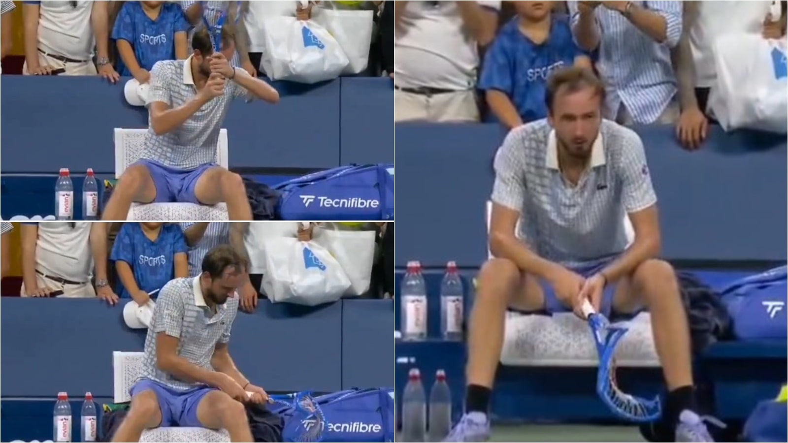 Boris Becker on Daniil Medvedev’s meltdown after losing in US Open 1st ...