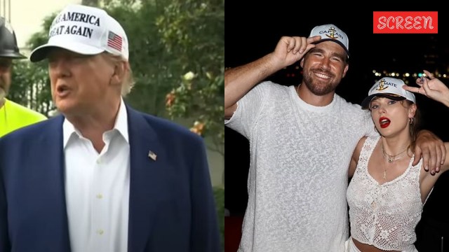 Donald Trump congratulates ‘terrific person’ Taylor Swift; Travis Kelce ...