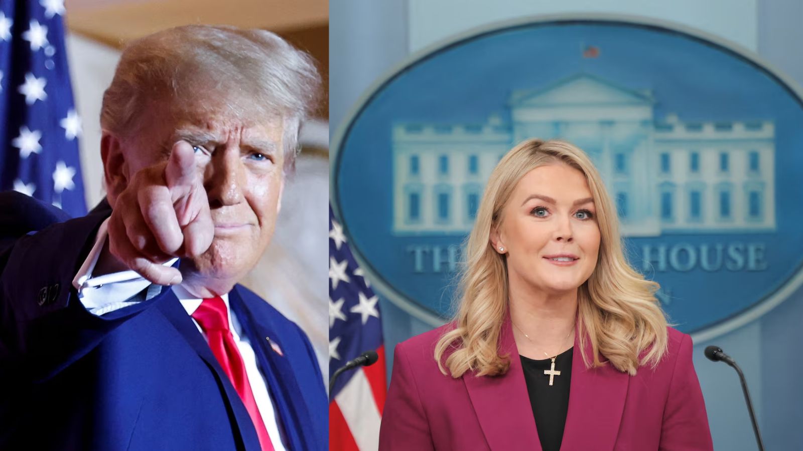 Trump praises press secretary Karoline Leavitt: ‘That face… those lips ...