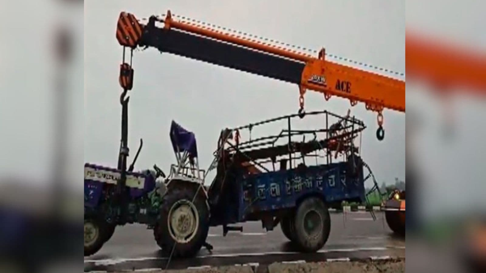 8 dead, 43 injured as truck hits tractor-trolley carrying pilgrims in ...