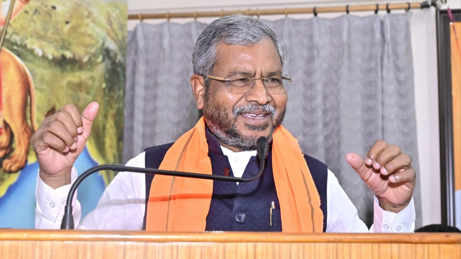 Jharkhand BJP chief Babulal Marandi: ‘EVM to vote chori, Rahul Gandhi is trying to trigger ...