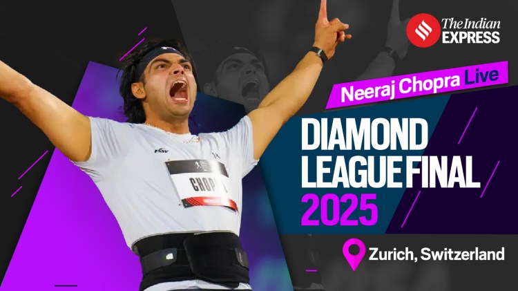 Neeraj Chopra Match Result, Diamond League Final 2025 streaming online ...