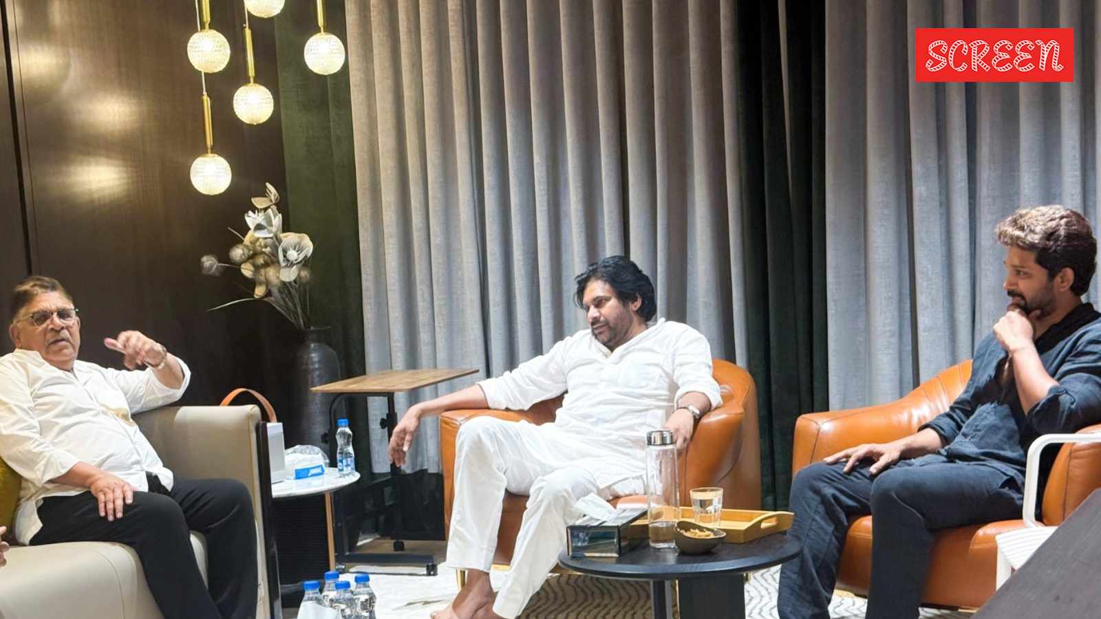 Pawan Kalyan meets Allu Arjun and family, offers condolences on ...