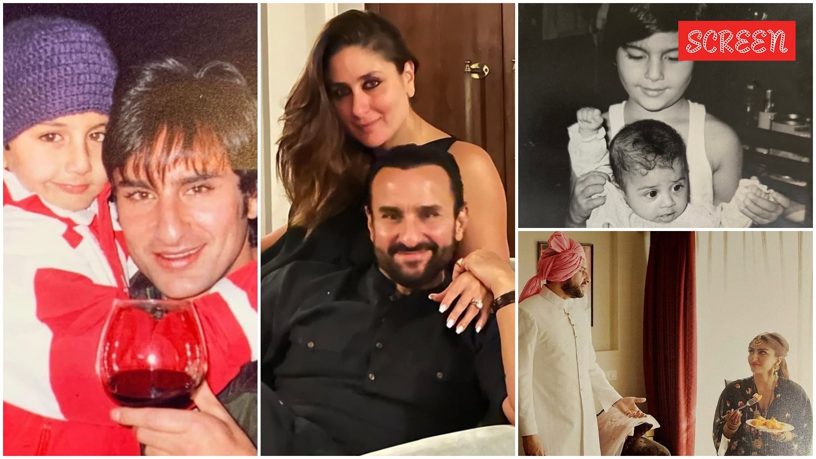 Kareena Kapoor calls Saif Ali Khan ‘our Lion’; Ibrahim Ali Khan shares ...