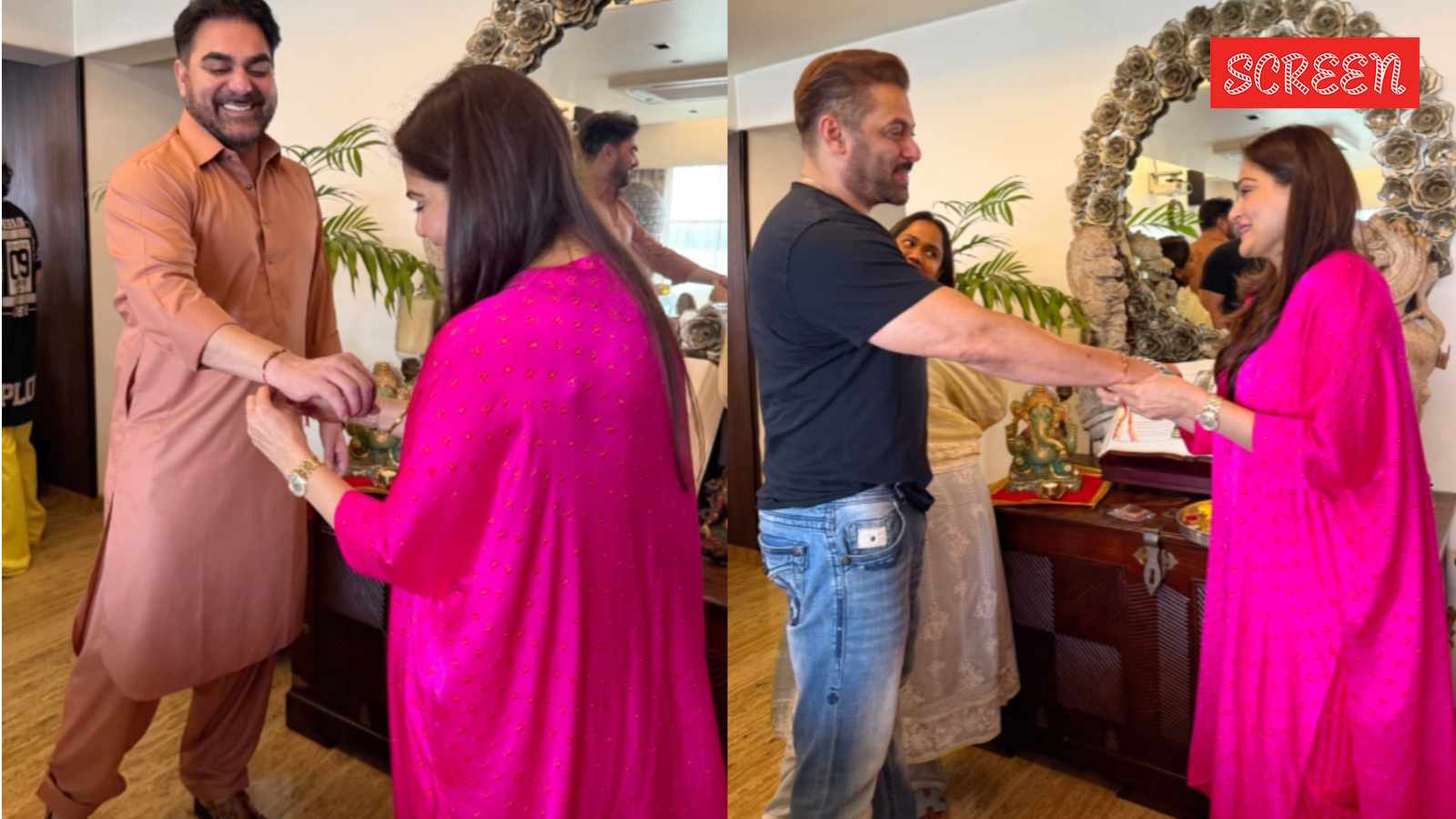Inside Salman Khan’s Raksha Bandhan celebration with sisters Alvira ...