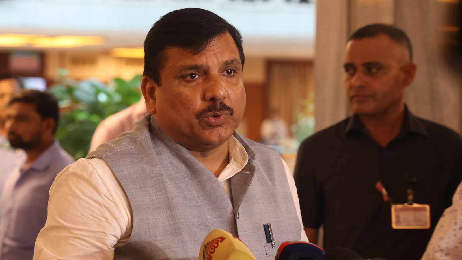 Sanjay Singh: ‘AAP supports INDIA bloc only on SIR as it is a bid to kill democracy’ | Political ...