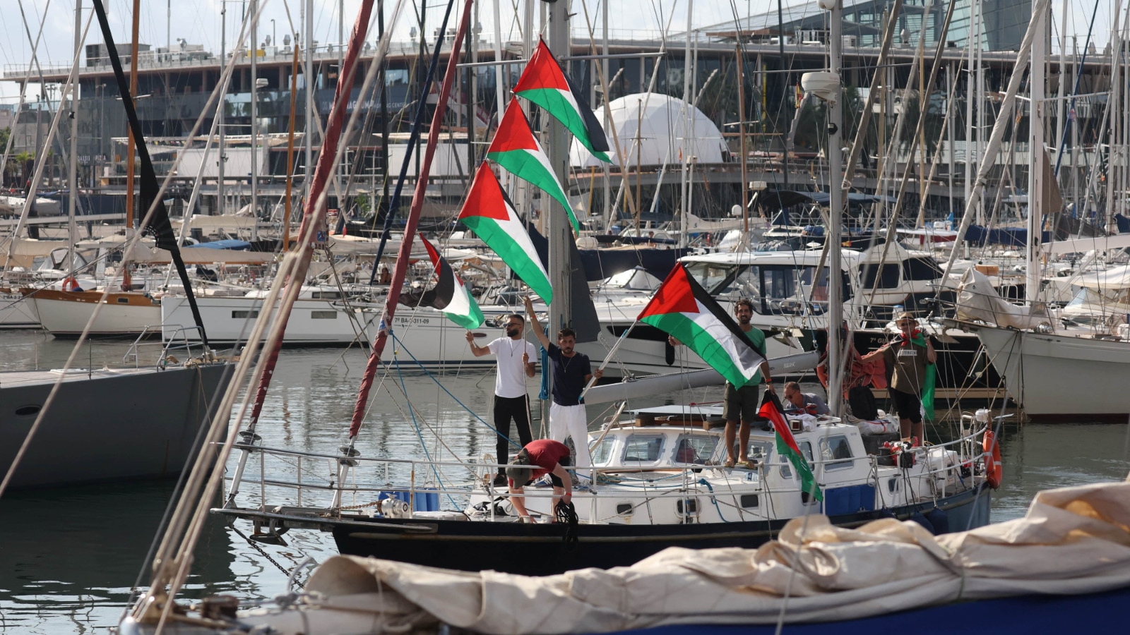Gaza flotilla, carrying Greta Thunberg, enters high-risk zone, says ...
