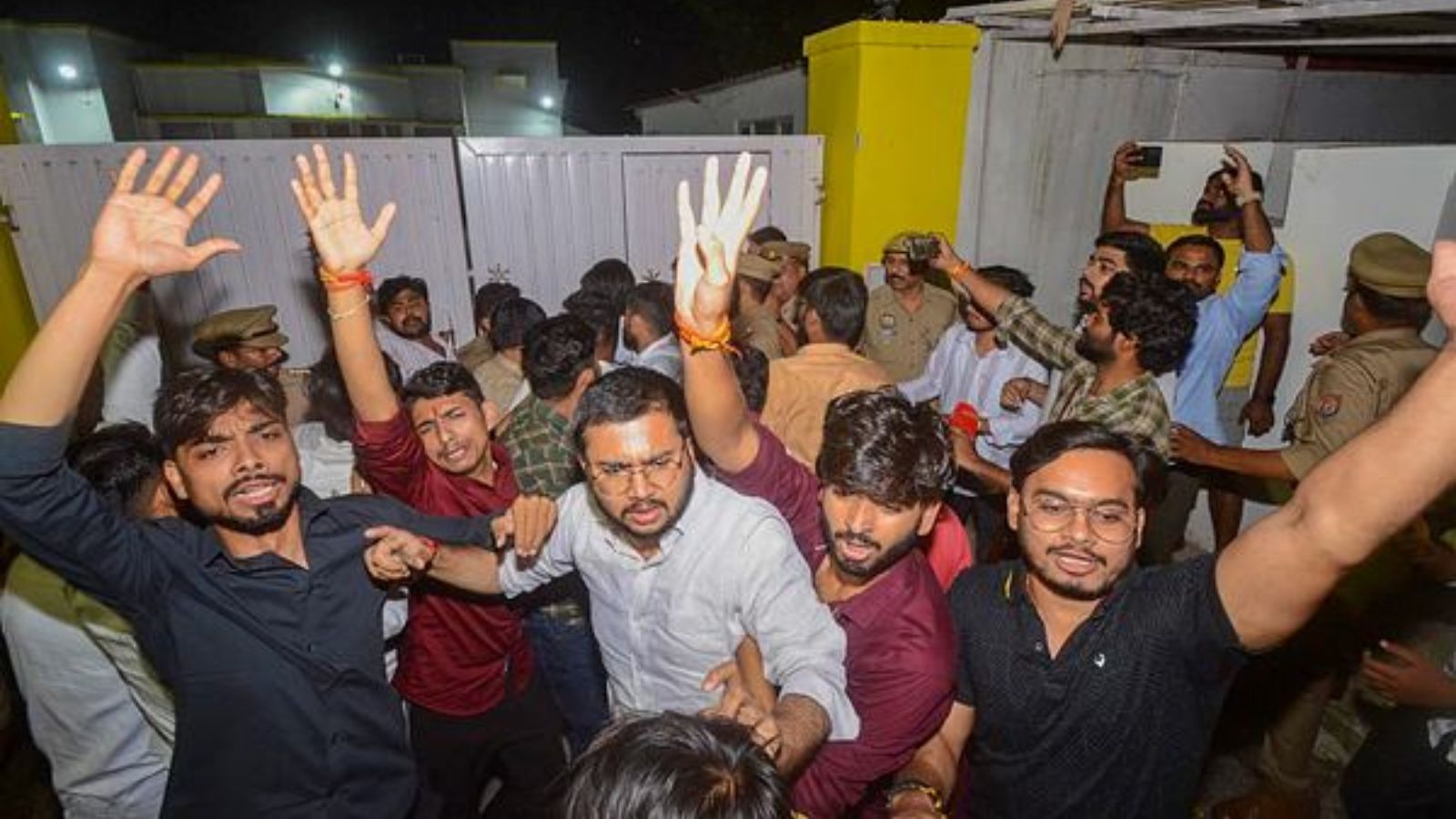 UP minister target of ABVP protest, how BJP rushed in to check ...