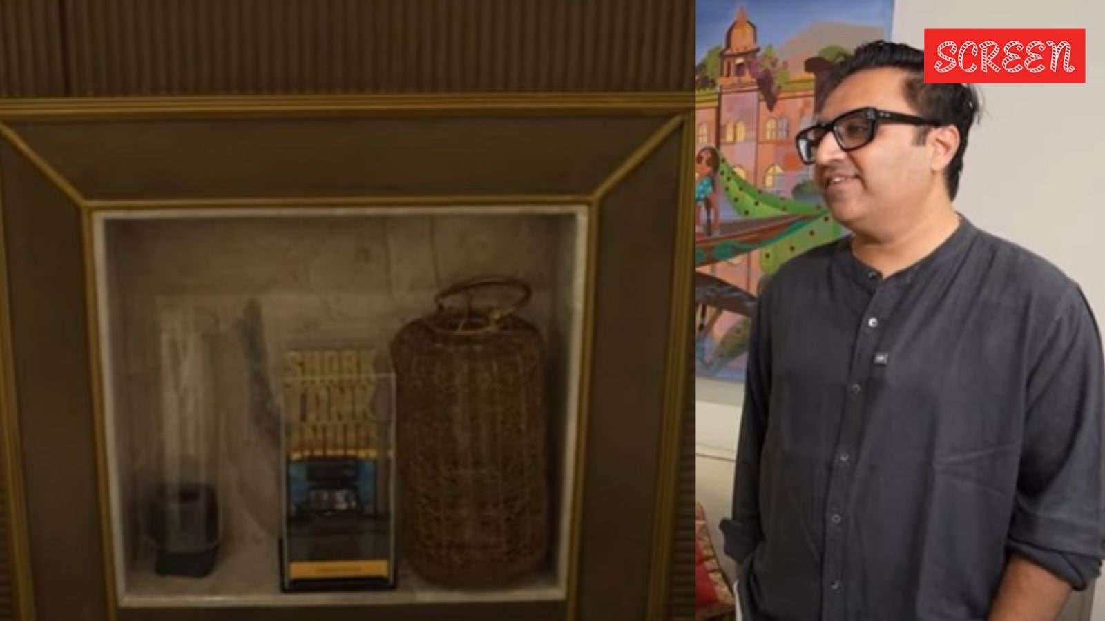 Ashneer Grover keeps his Shark Tank trophy in a fireplace, accepts he ...
