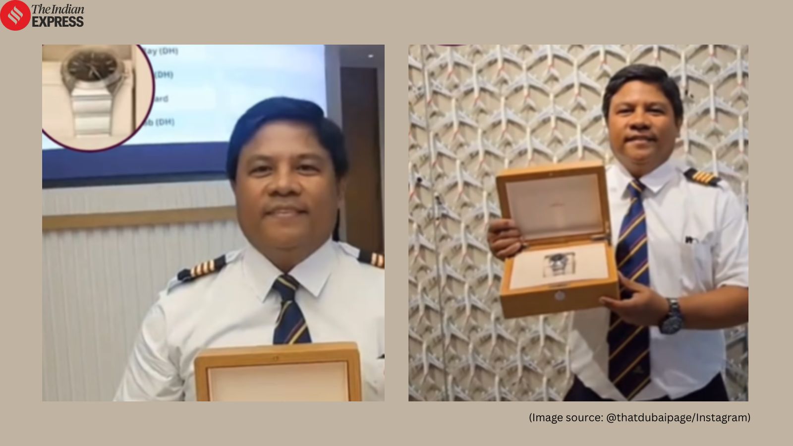 Emirates employee gets Omega watch for 20 years of service, his ...