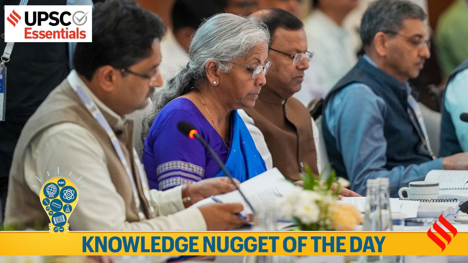 UPSC Knowledge Nugget: GST Council 56th Meeting – Two-Slab Reform (5%, 18%) & 40% Demerit Rate ...