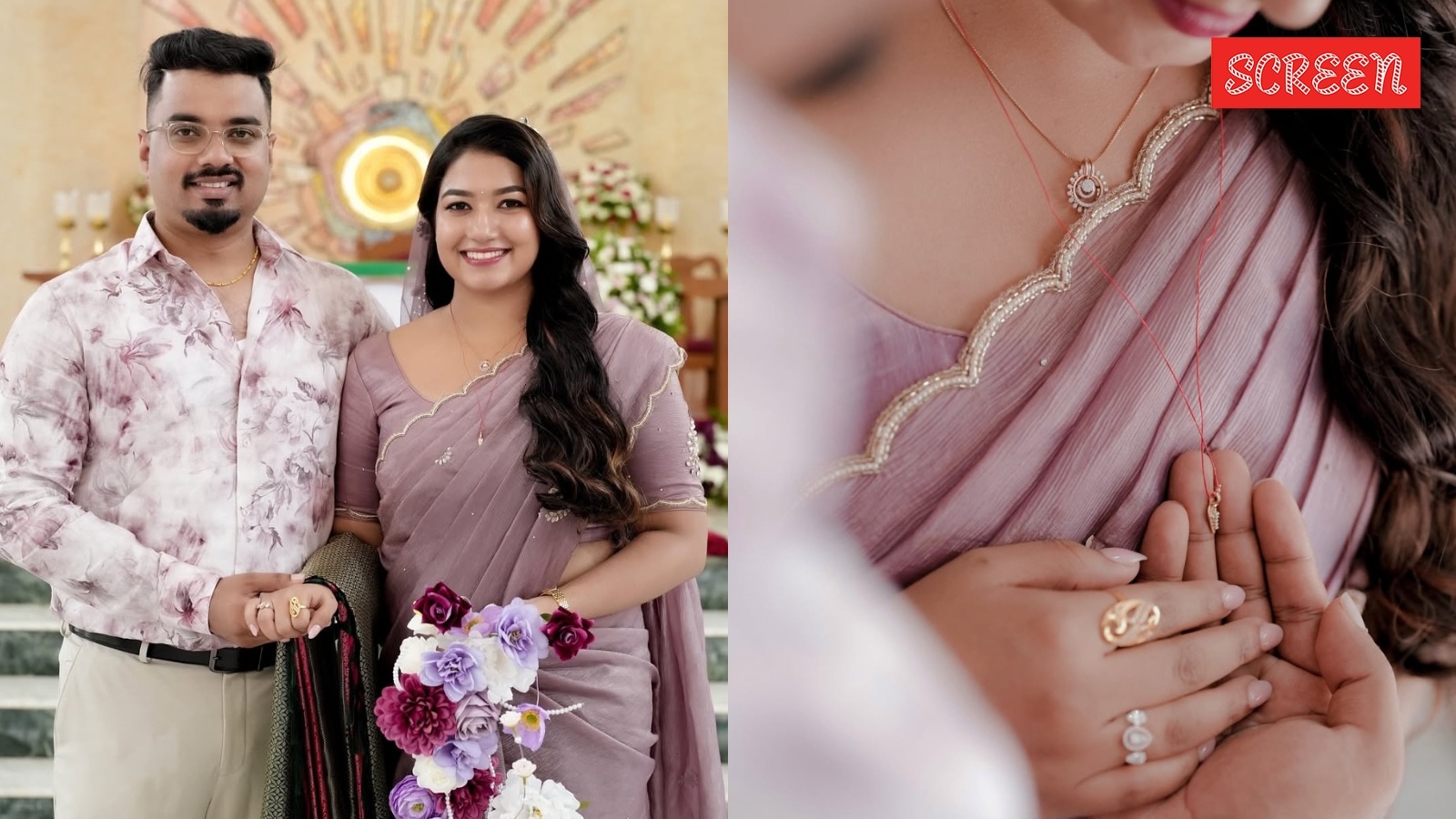 Grace Antony ties the knot with Aby Tom Cyriac in an intimate ceremony ...