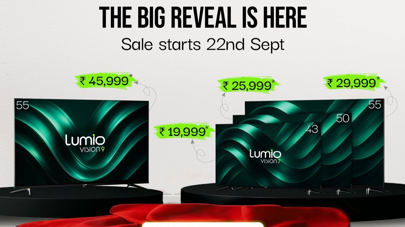 Lumio announces Great Indian Festival deals on Vision Smart TV and Vision Arc | Technology News ...