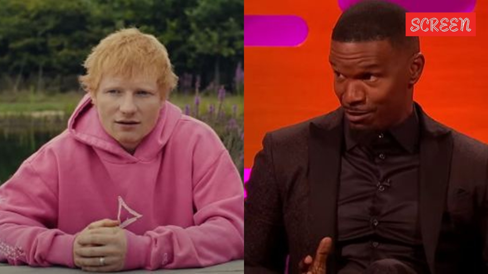 Ed Sheeran slept on Jamie Foxx’s couch before making it big; singer ...