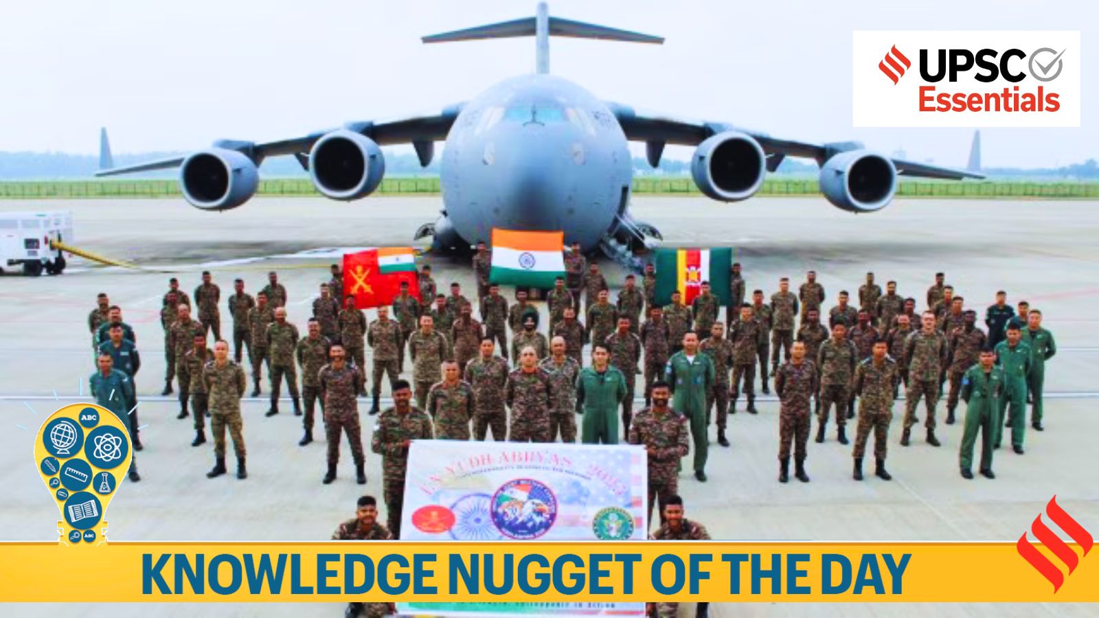 UPSC Current Affairs Essentials | Yudh Abhyas 2025: India-US Military ...