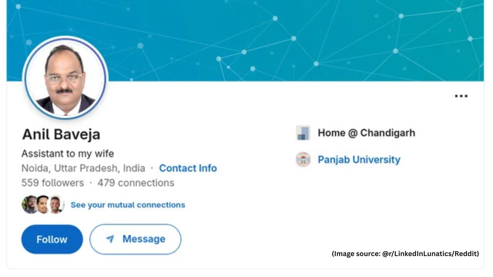 ‘Assistant to my wife’: Automotive professional’s LinkedIn bio wins the ...