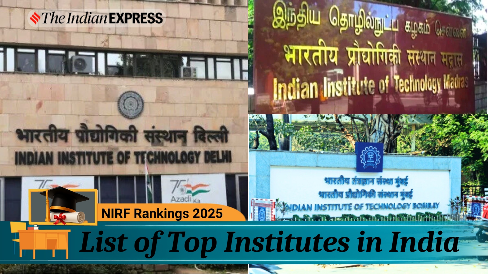 NIRF 2025: IITs dominate overall educational institutes category with ...