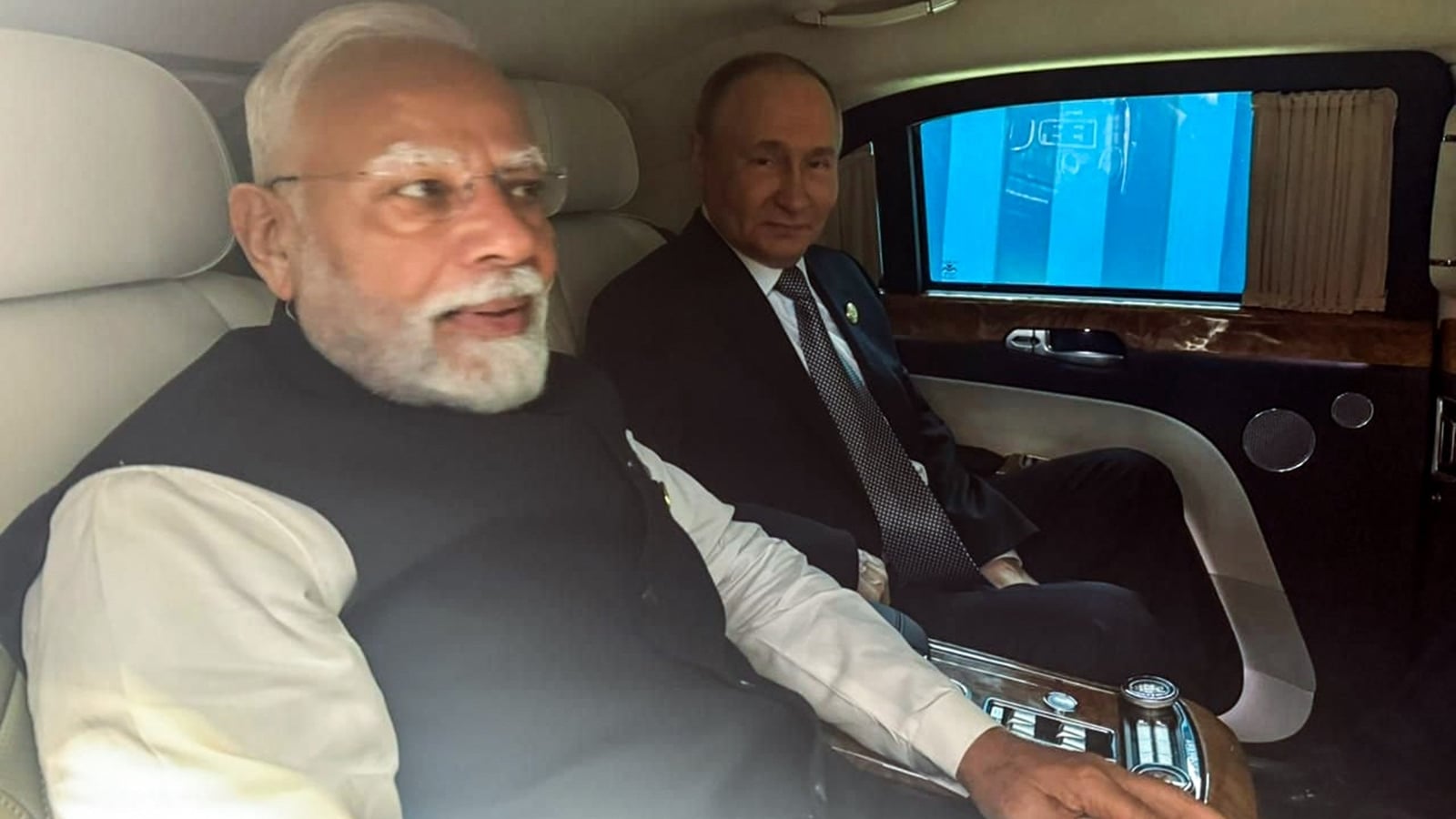In first meeting since US tariffs on India, Modi and Putin talk Ukraine ...