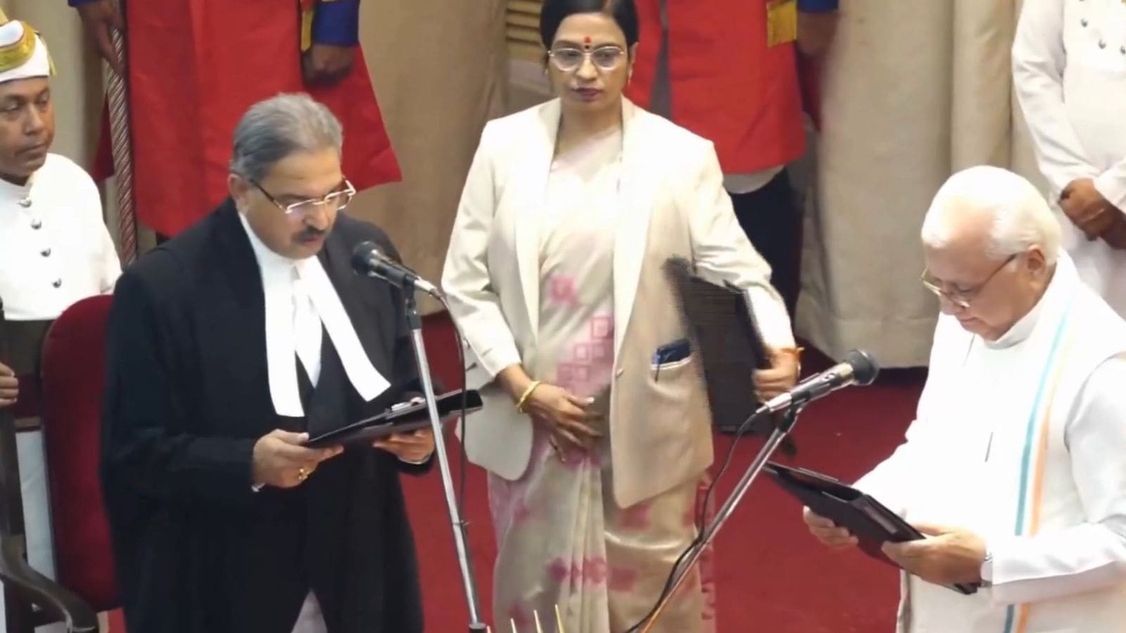 Pavankumar Bhimappa Bajanthri takes oath as chief justice of Patna HC