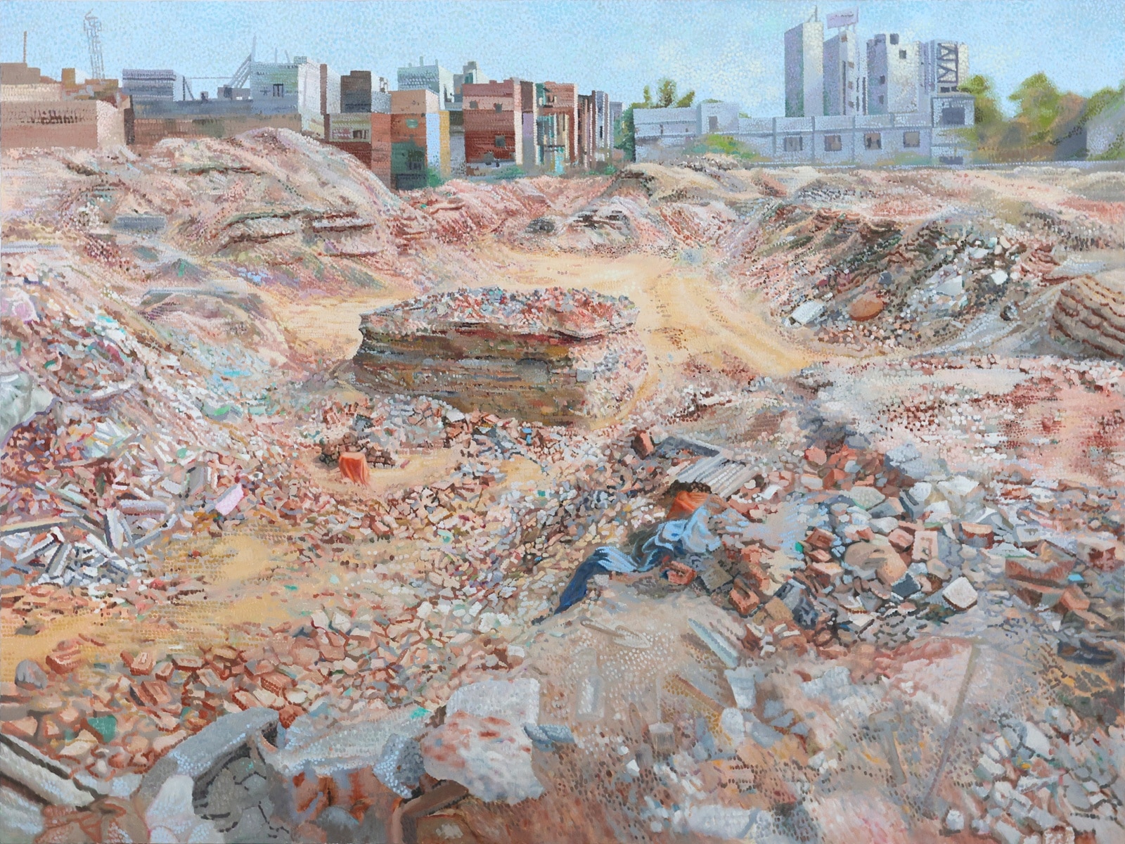 Rubble to canvas: How artist Paribartana Mohanty brings to life Delhi’s ...