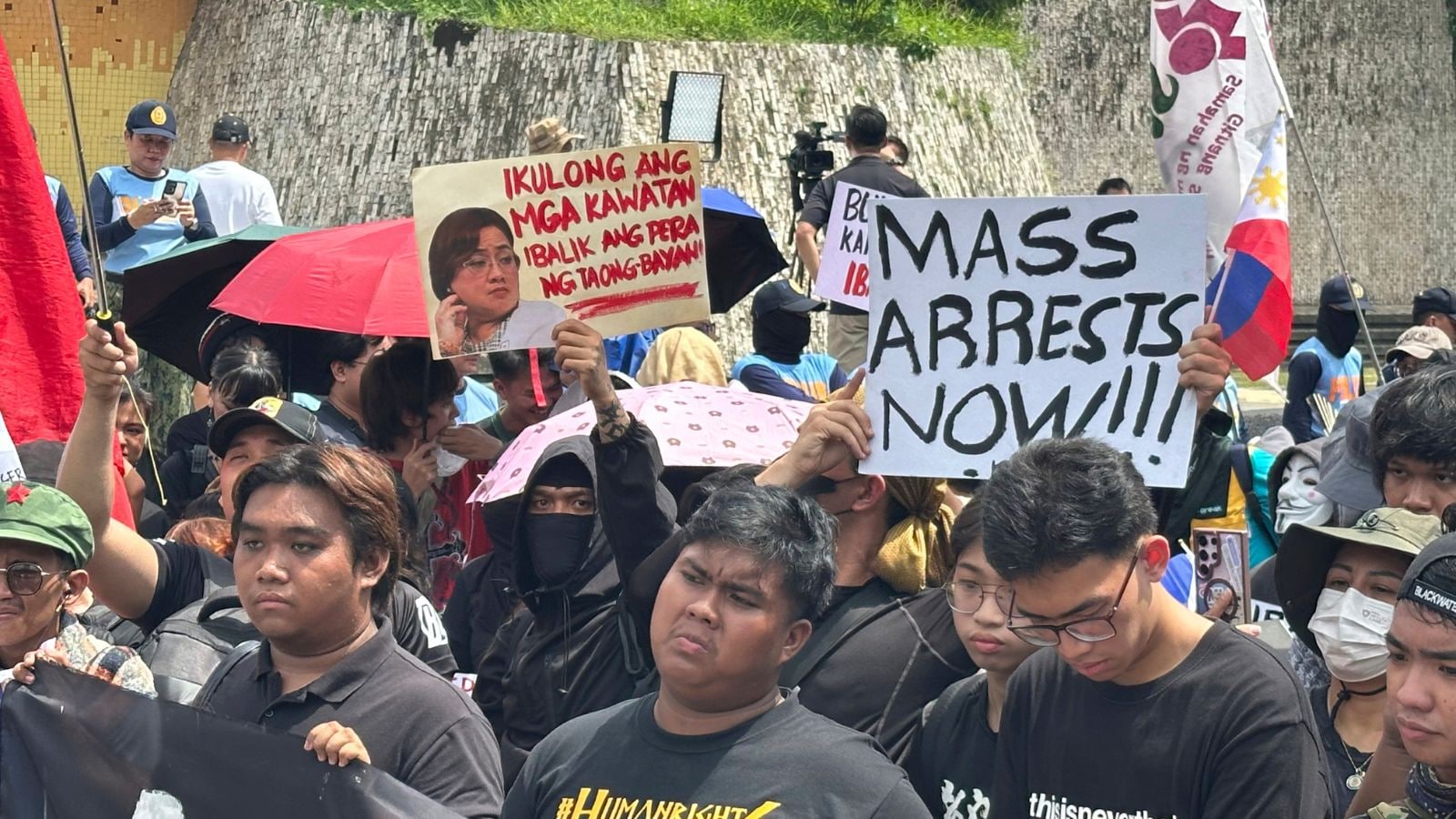 Rising waters, mounting anger: Filipinos protest against ‘nepo babies ...