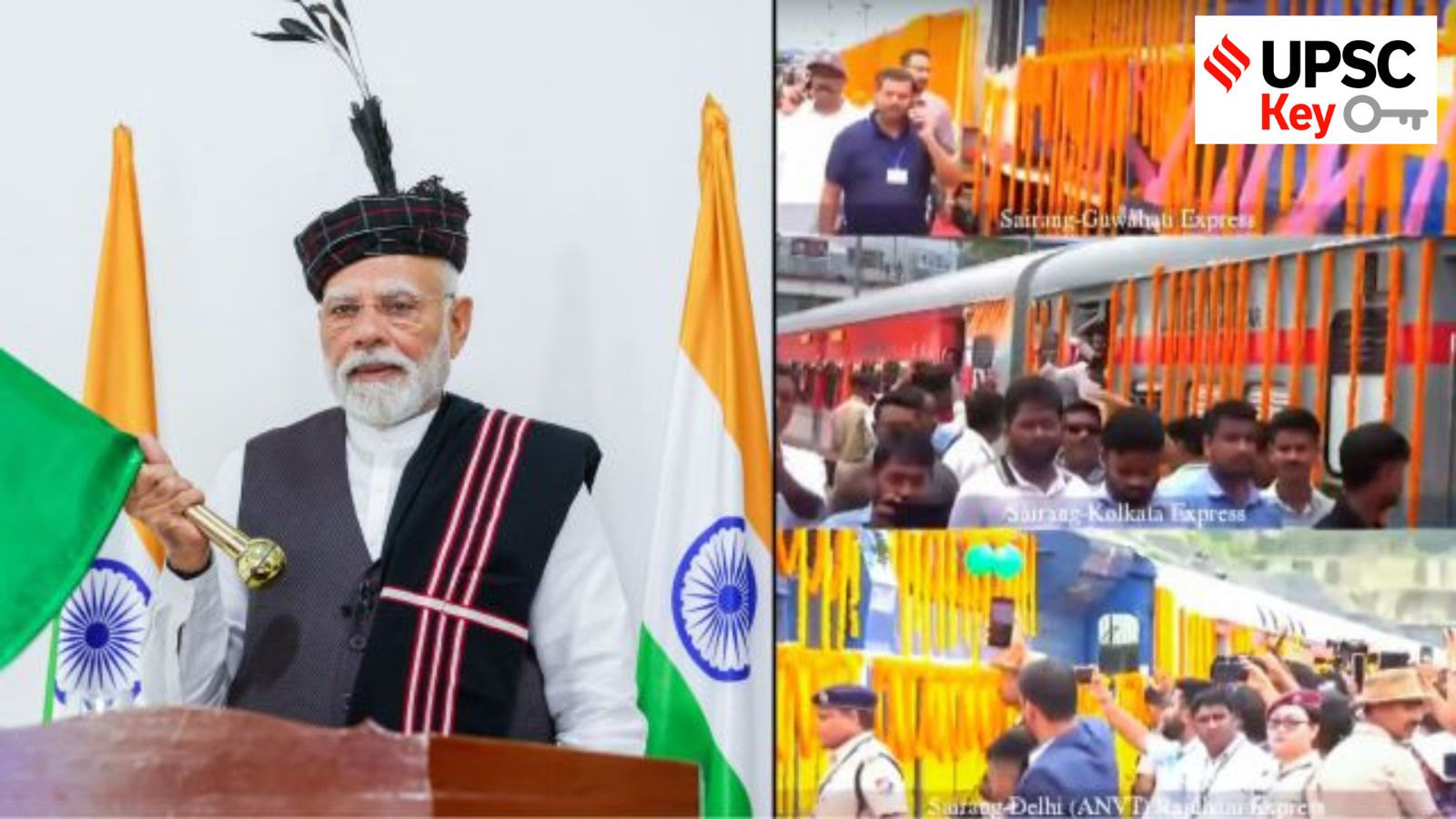 UPSC Key: Bairabi-Sairang rail line, demographic dividend, and ...