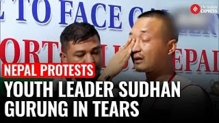 Sudhan gurung breaks down youth leaders emotional appeal in kathmandu nepal violence-The Indian ...