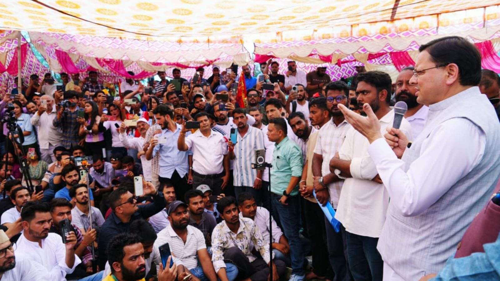 Uttarakhand paper leak protests called off after CM Dhami meets job ...