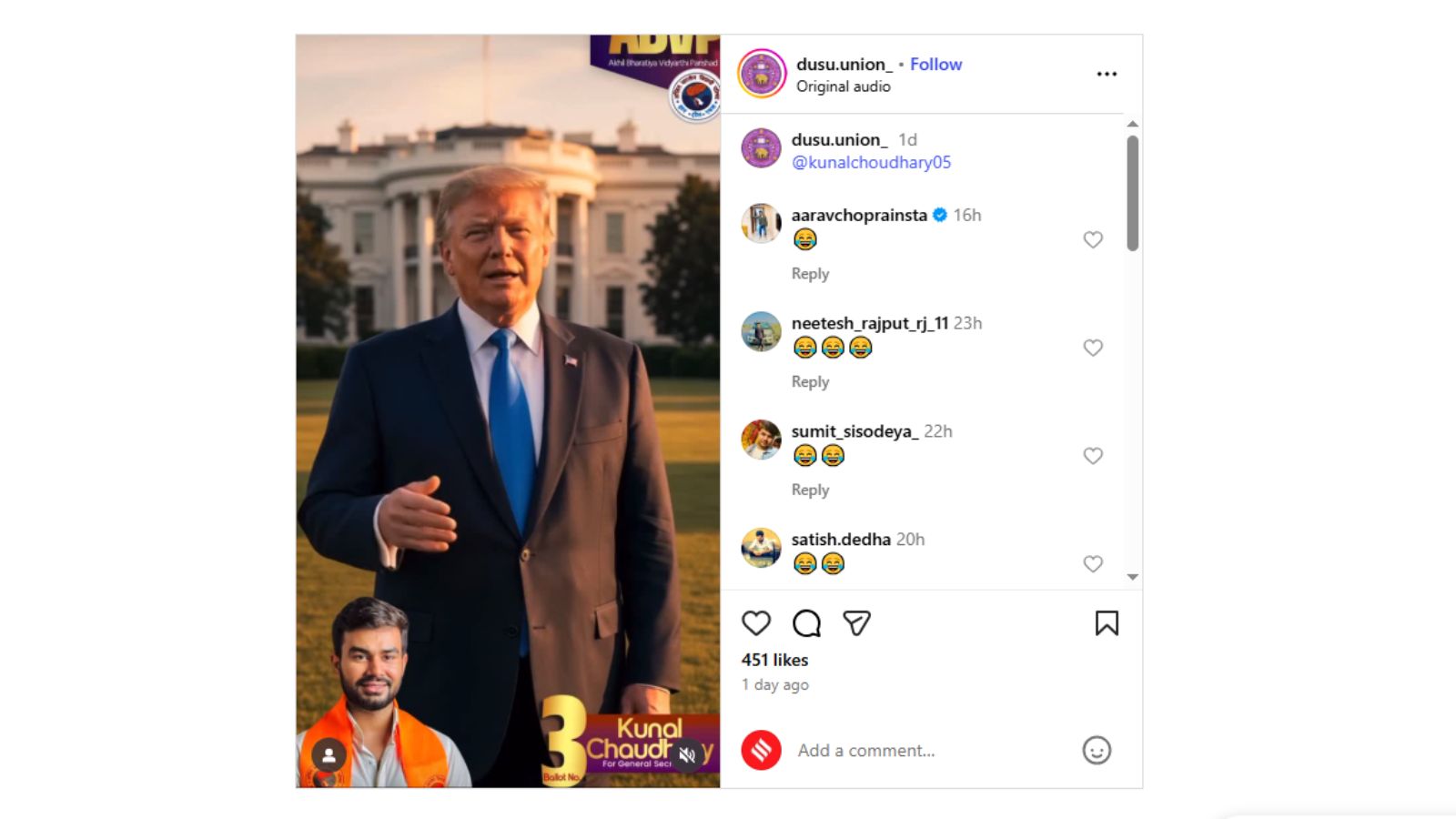 Donald Trump to Elon Musk: ABVP rolls out AI avatars for DU students ...