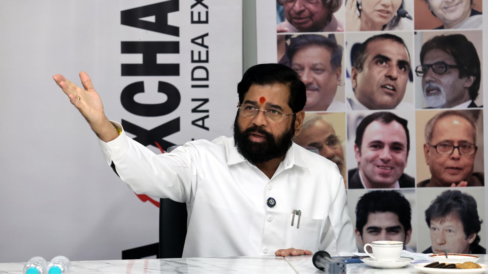 Eknath Shinde at Idea Exchange: ‘In Lok Sabha, did we say they stole ...