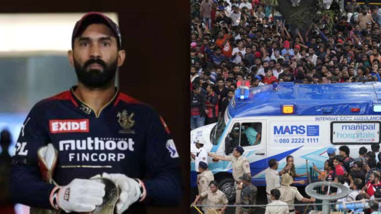 Dinesh Karthik recalls stampede outside M.Chinnaswamy: ‘We are just ...