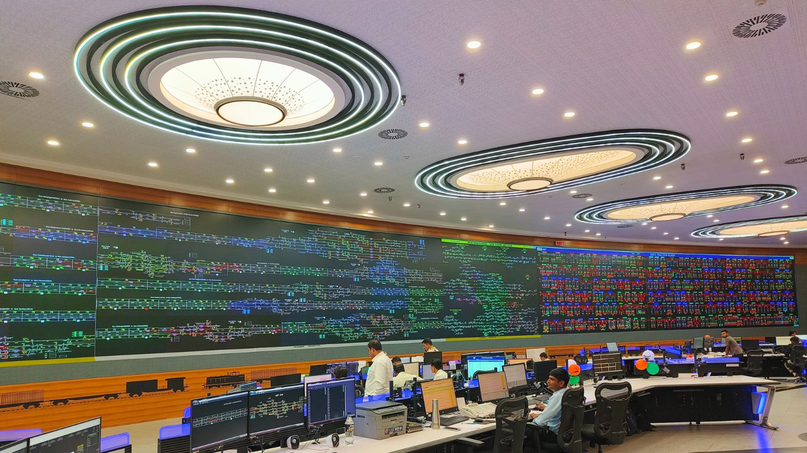 Space-station like WDFC control room in Ahmedabad is driving Railways ...