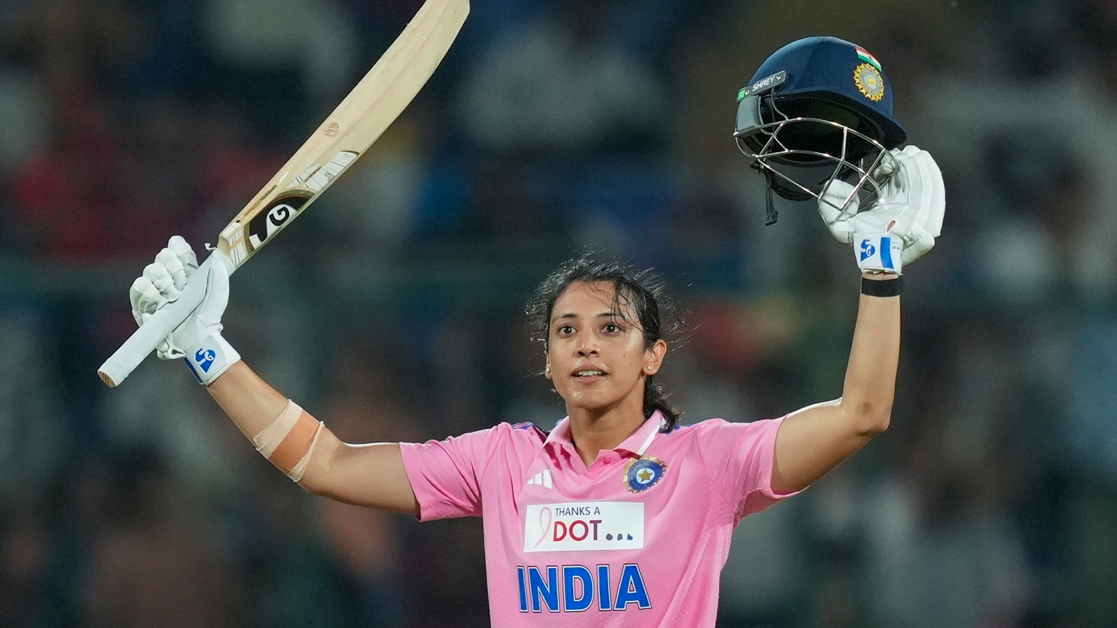 Smriti Mandhana continues stunning form, scores 50-ball century in ...