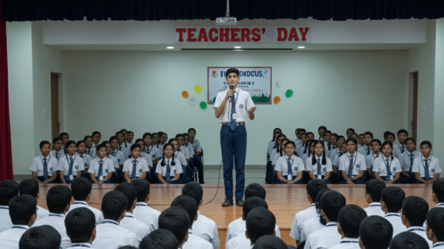 Teachers’ Day 2025 Speech in English: Shikshak Diwas Bhashan, Poems ...