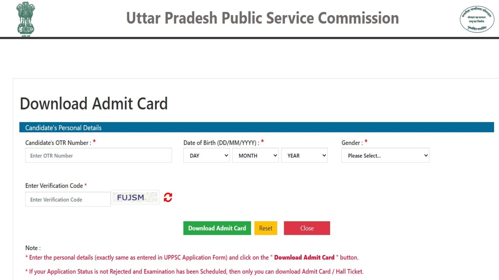UPPCS PCS prelims admit card 2025: How to download at uppsc.up.nic.in ...