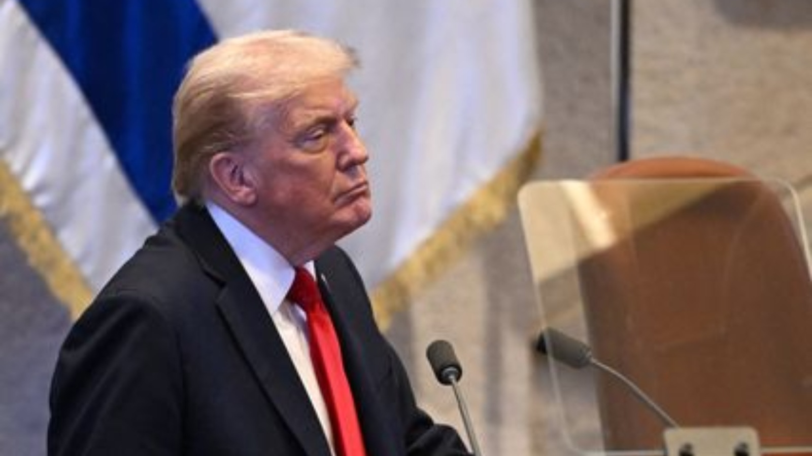 Watch: Donald Trump’s address to Israel’s Knesset interrupted by MPs ...