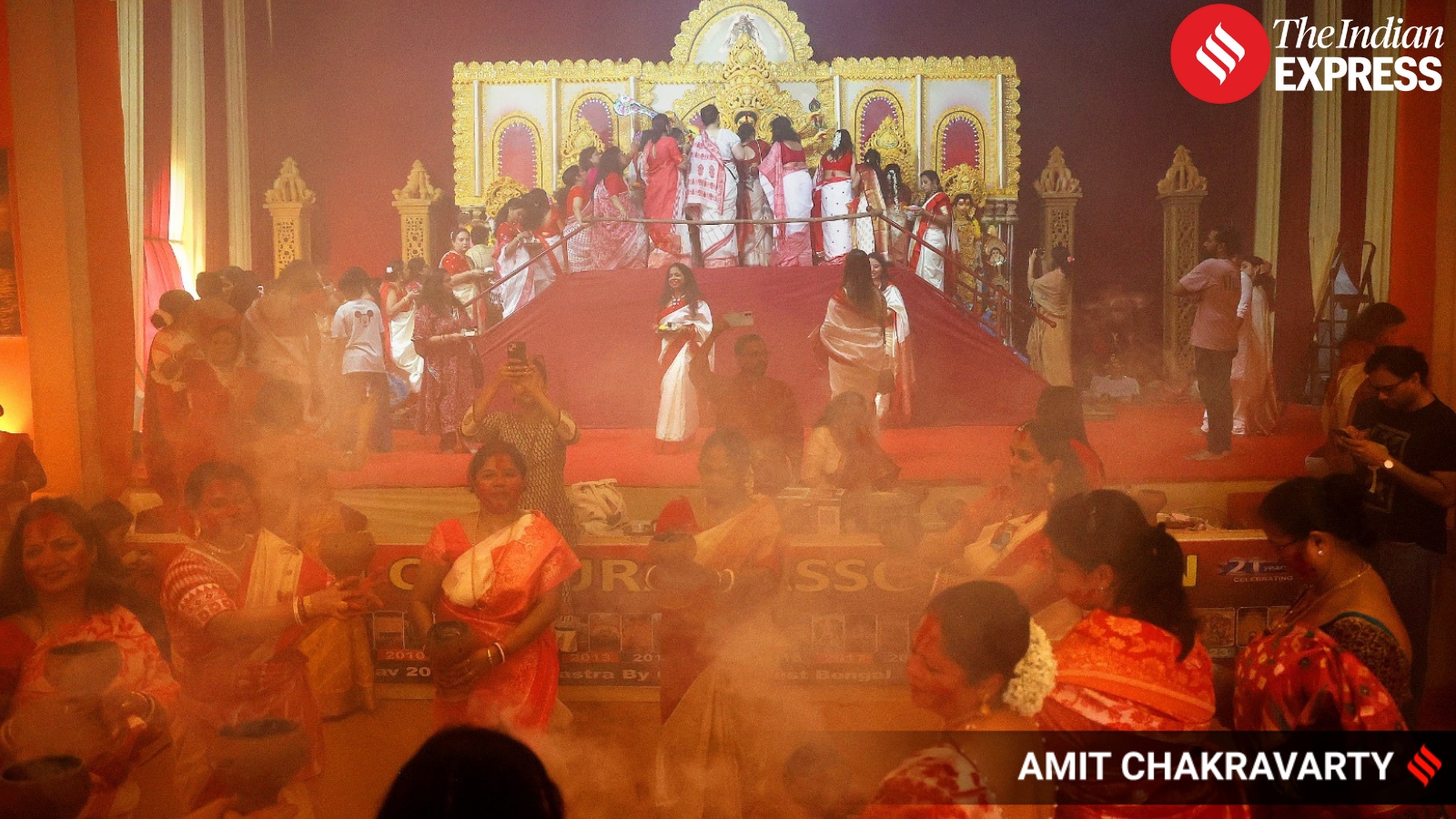 Women across India bid farewell to goddess Durga