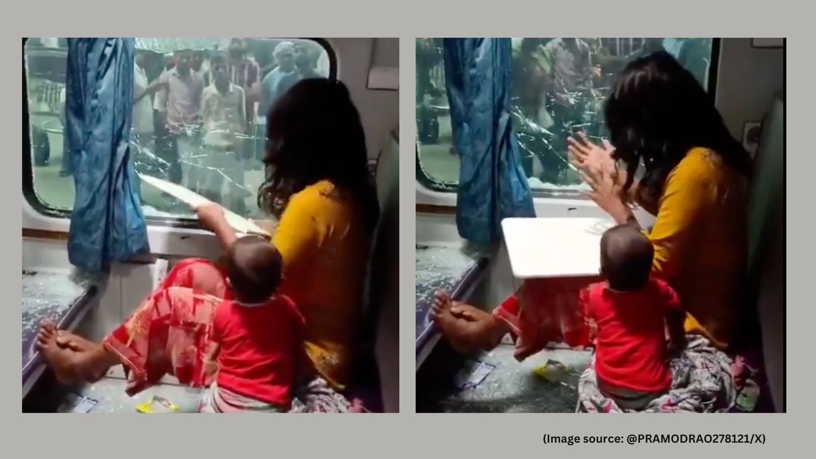 ‘She seems disturbed’: Angry over stolen purse, woman breaks AC coach ...